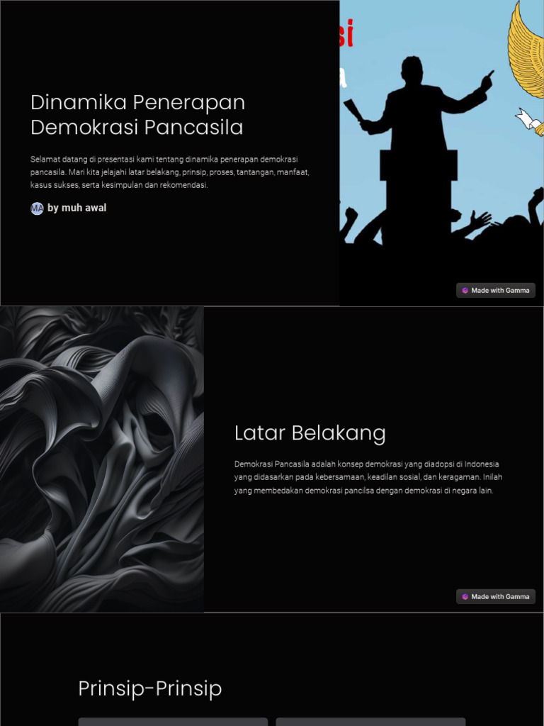 Dinamika Penerapan Demokrasi Pancasila | PDF