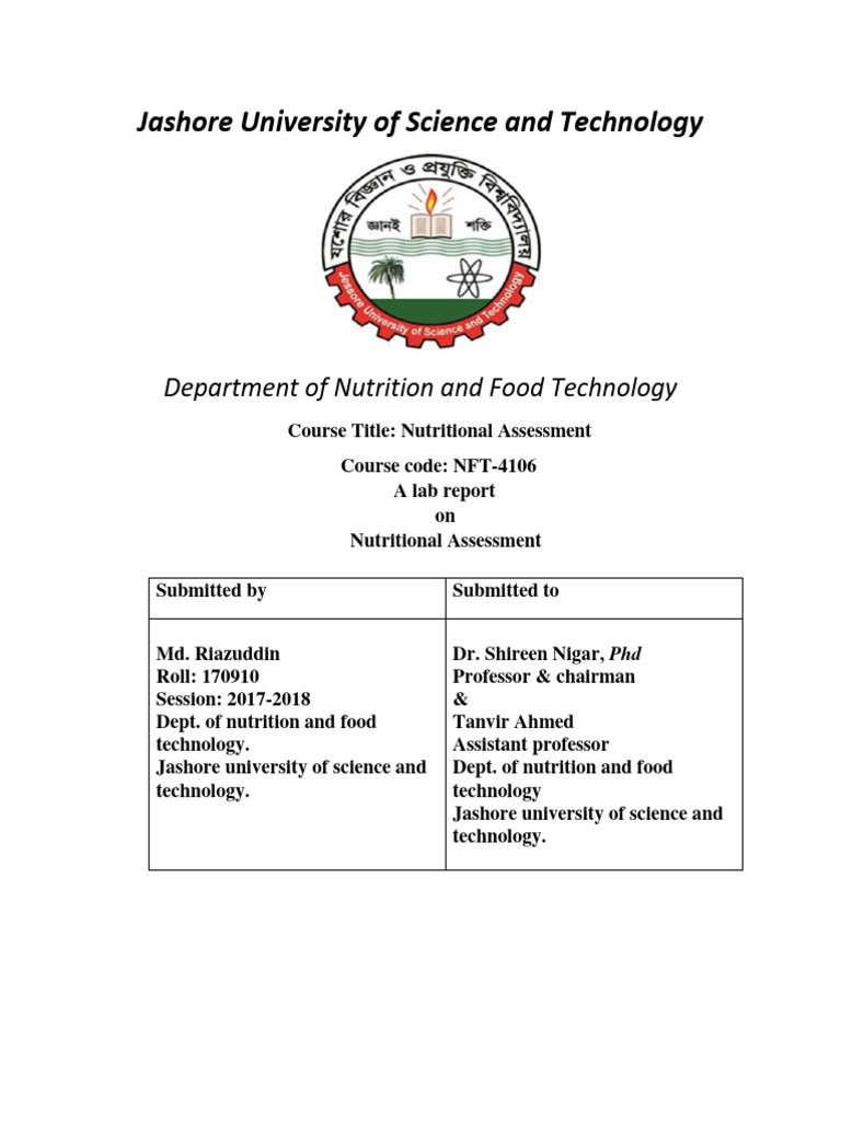 (Riazuddin) | PDF | Nutrition | Diet & Nutrition