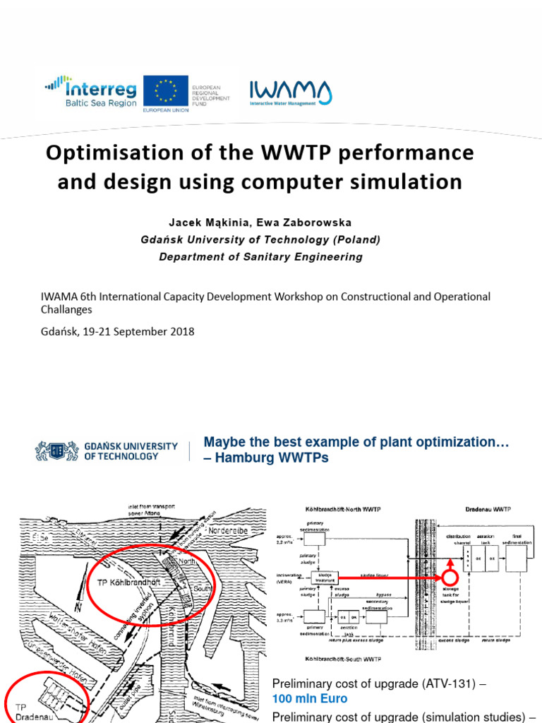 Optimisation of The WWTP Performance Makinia | PDF
