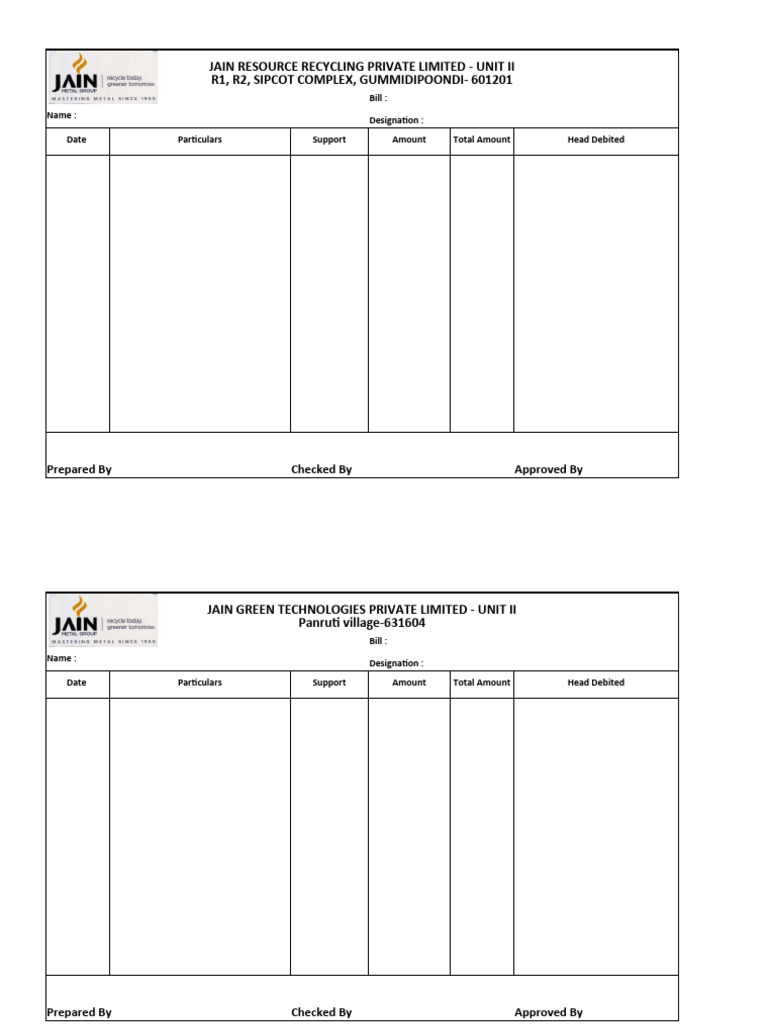 Bill Return Cash | PDF