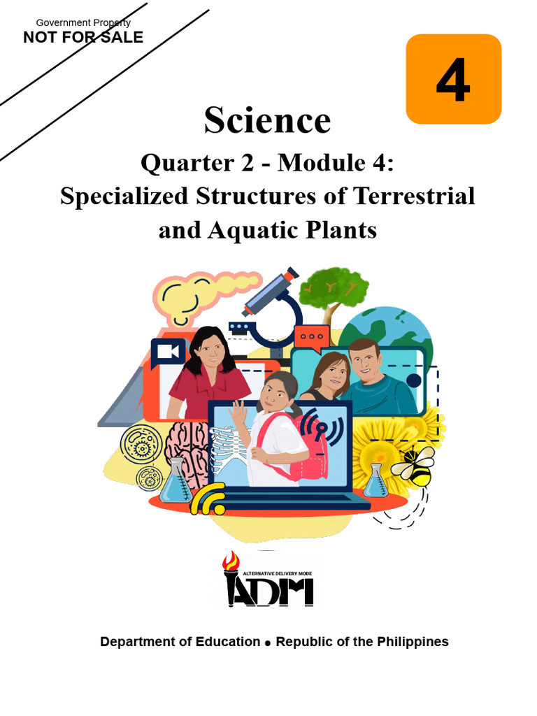 Science4 Q2 Mod4 Specialized Structures of Terrestrial and Aquatic ...