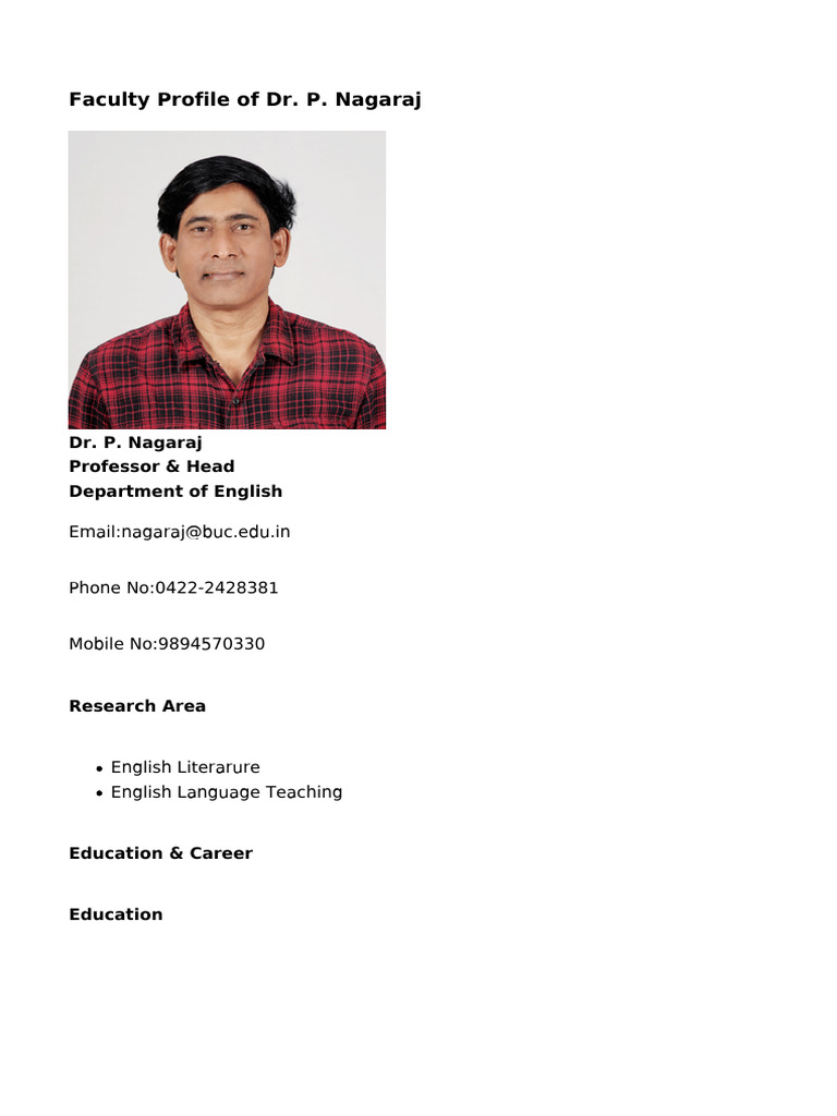 Faculty Members Pdf Learning