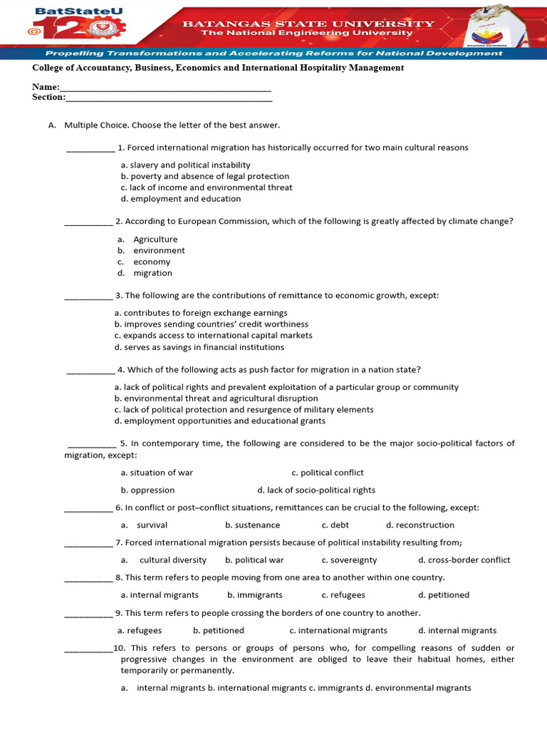 Contemp | PDF | Human Migration | Immigration