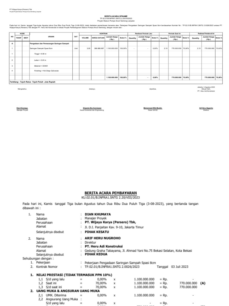 BAP BAOP 1 0026 - r01 | PDF