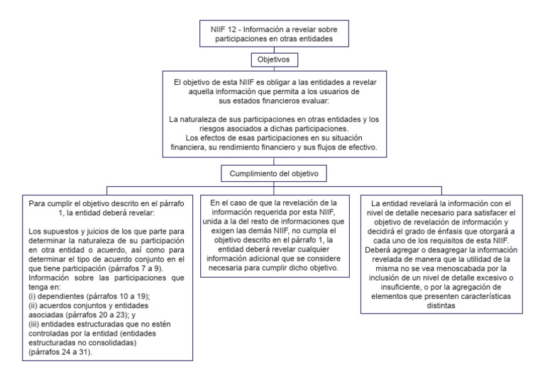 Mapa NIIf 12 | PDF | normas internacionales de INFORMACION FINANCIERA ...