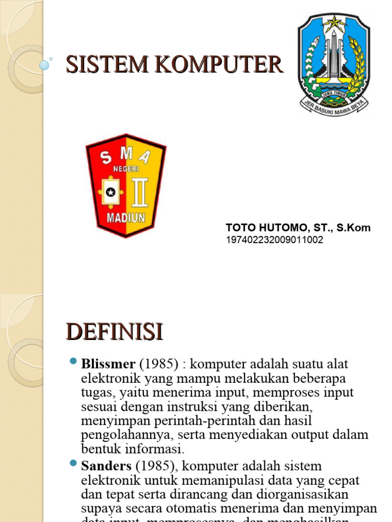 Sistem Komputer | PDF