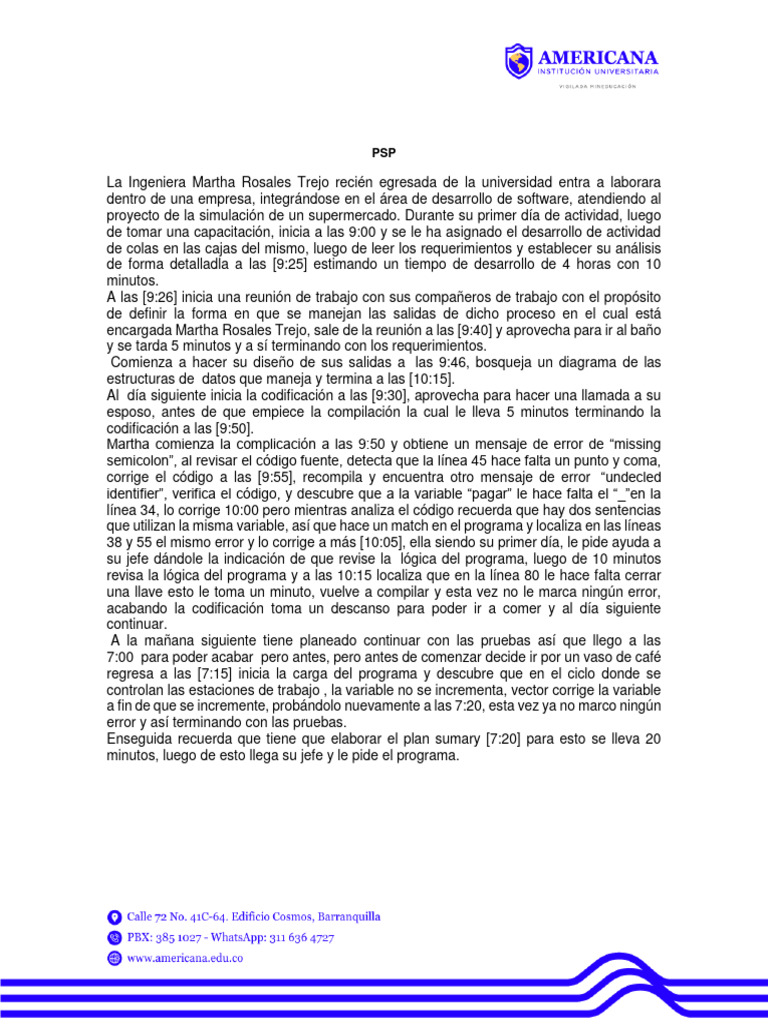 Ejericico PSP2 | PDF | Compilador | Puntero (Programación de computadora)