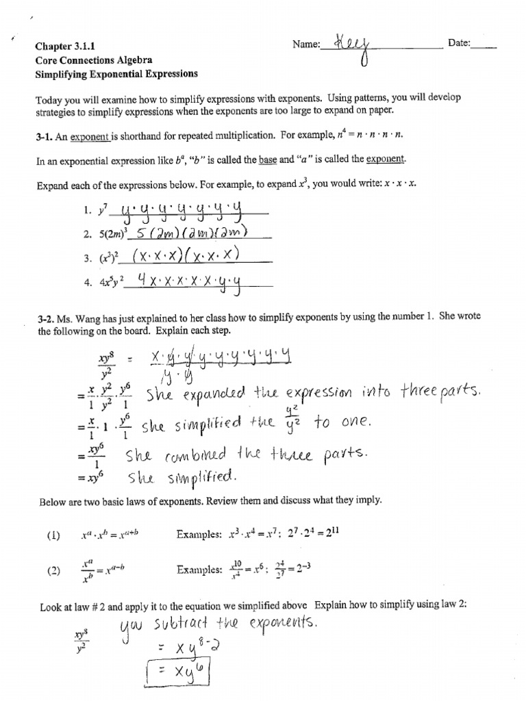 Chapter 3 Notes Filled in | PDF