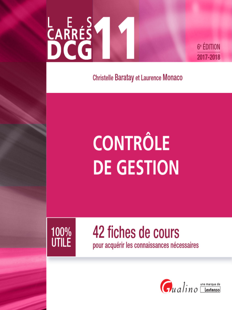 Contrôle de Gestion DCG 11 | PDF