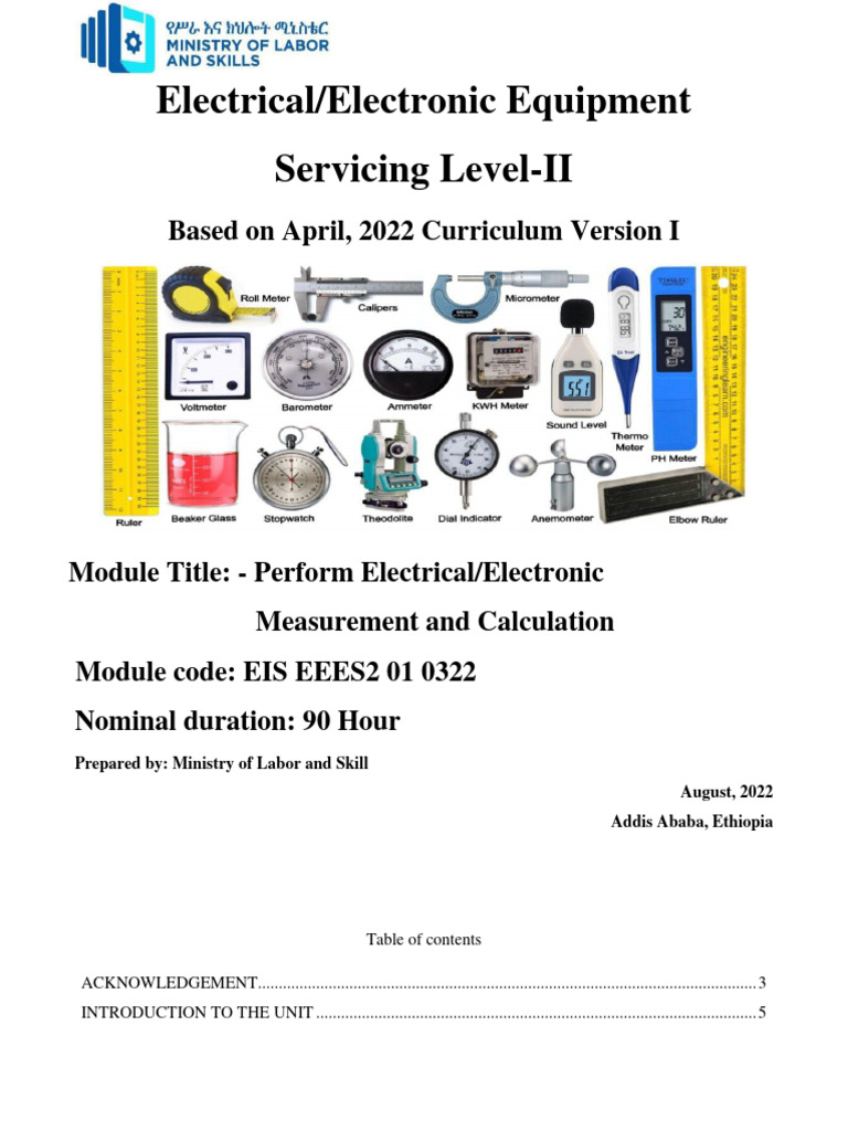 M02 Perform Measurement | PDF | Voltage | Fuse (Electrical)