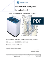 Washing Machine Wiring Diagram | PDF