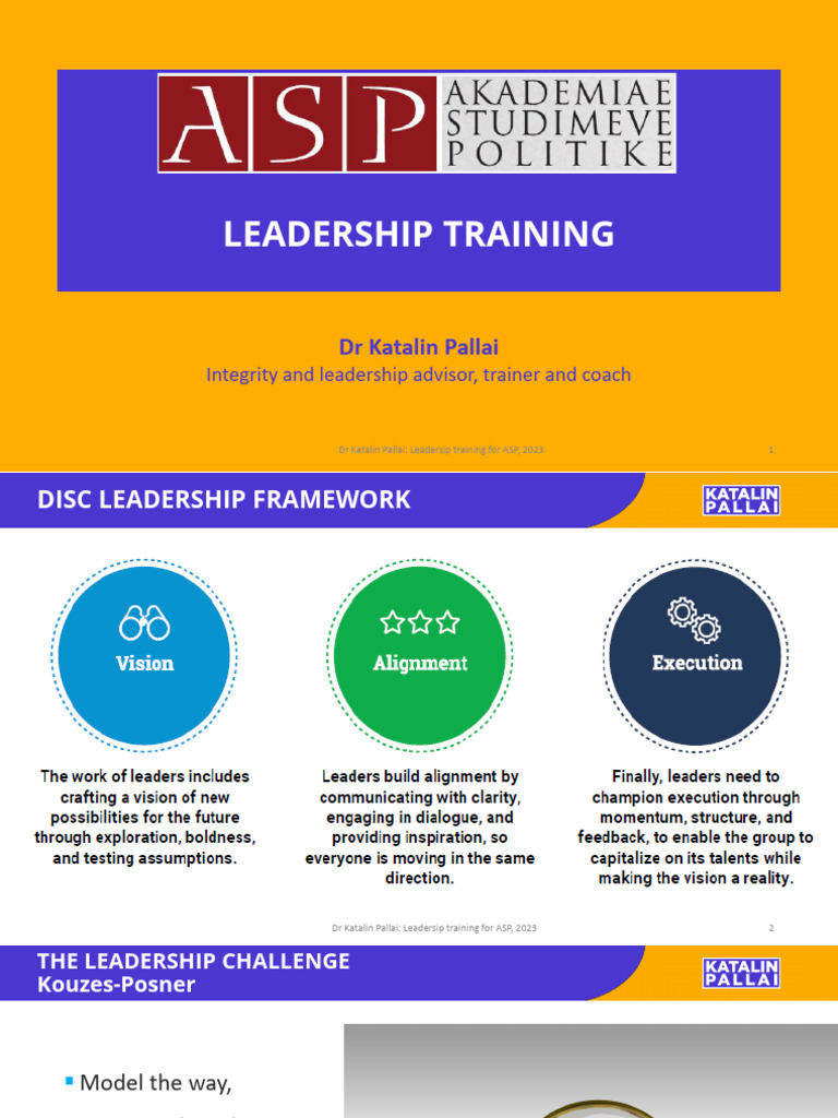 Pallai Leadership ASP Handout | PDF | Leadership | Thought