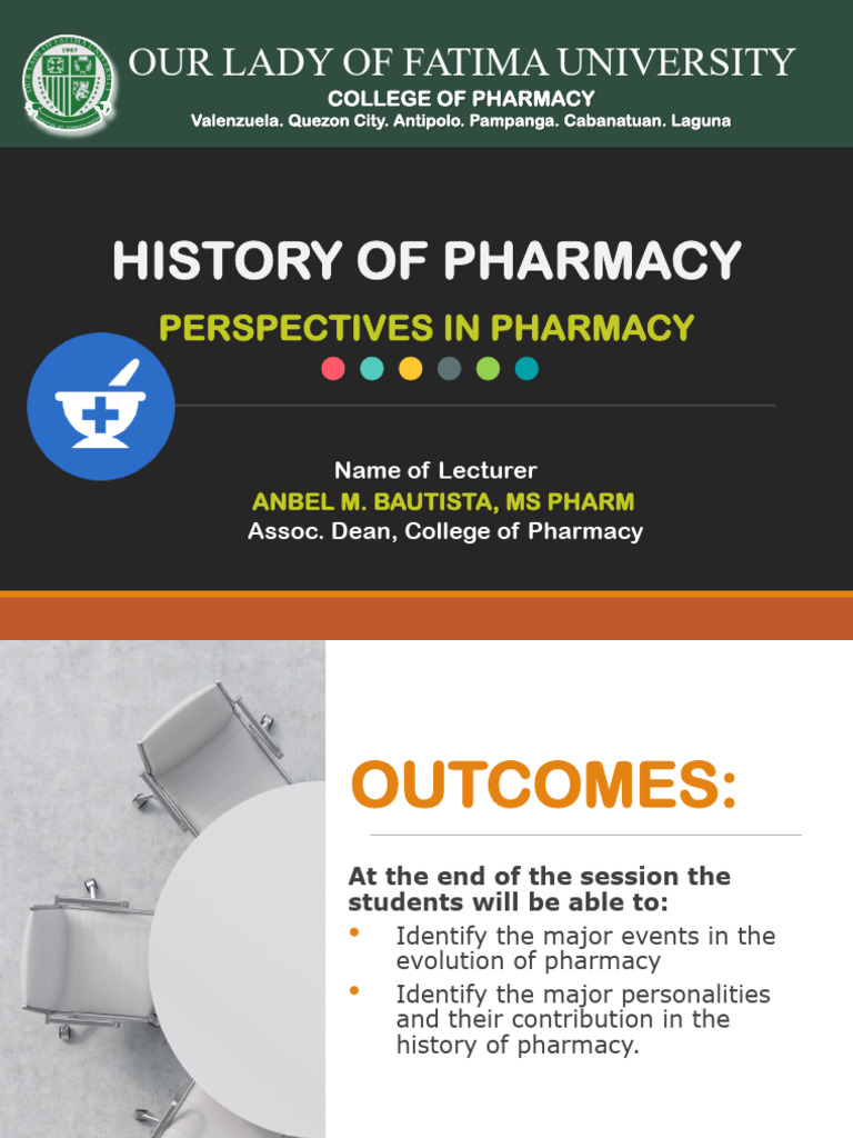 Evolution and History of Pharmacy | PDF | Pharmacy | Pharmacist