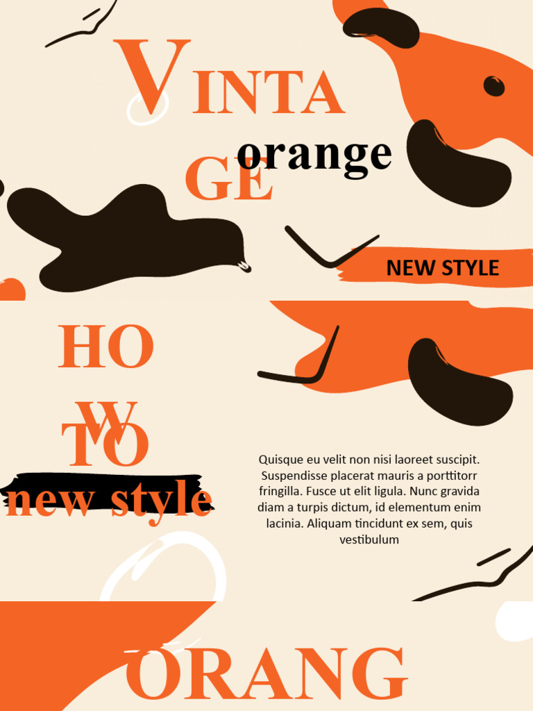 Vintage Orange | PDF