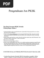 Contoh Soalan PKSK | PDF