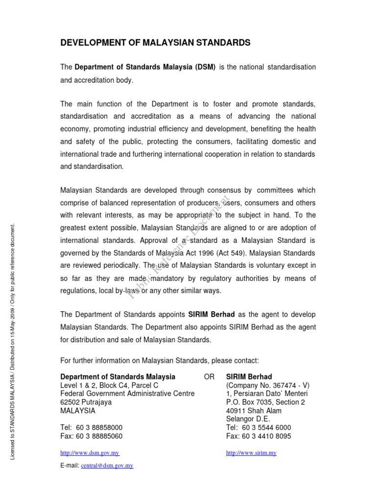 MS 1184 - 2002 - Code of Practice On Access For Disabled Person To ...