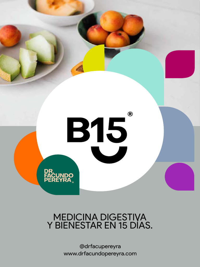 Introduccion Al Programa B15 | PDF | Gluten | Fibromialgia