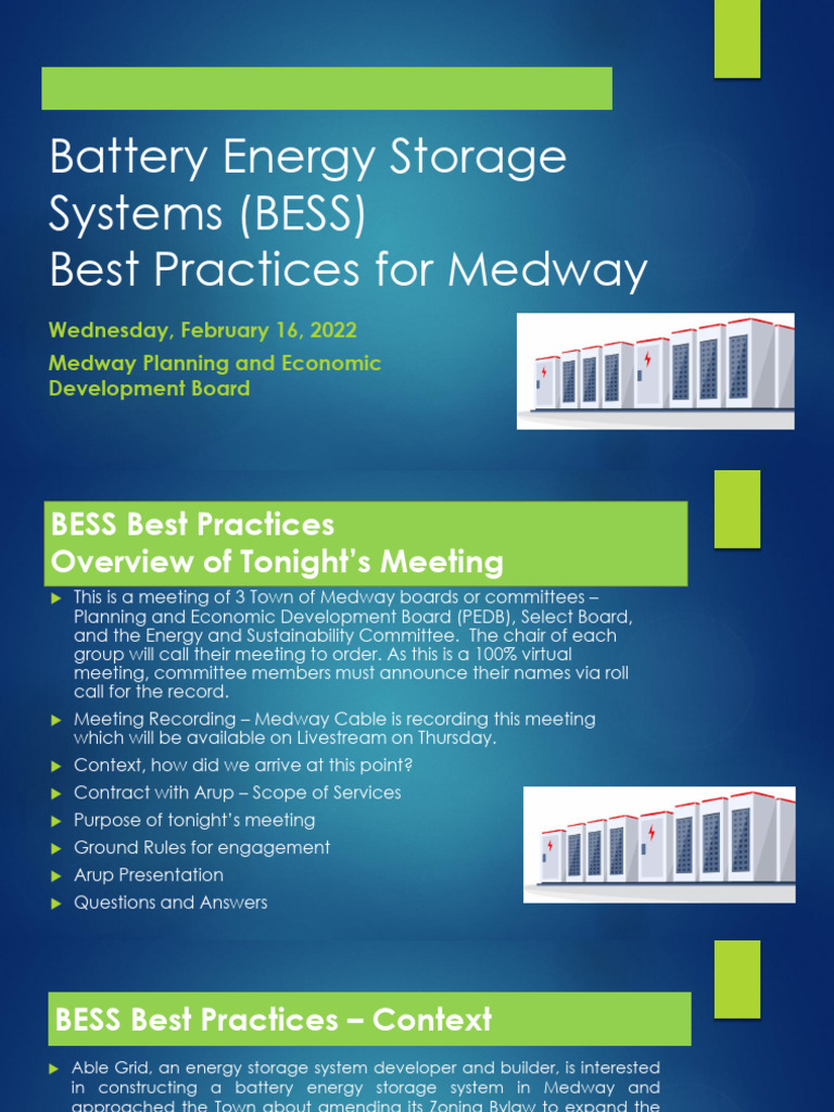 BESS | Download Free PDF | Energy Storage | Lithium Ion Battery