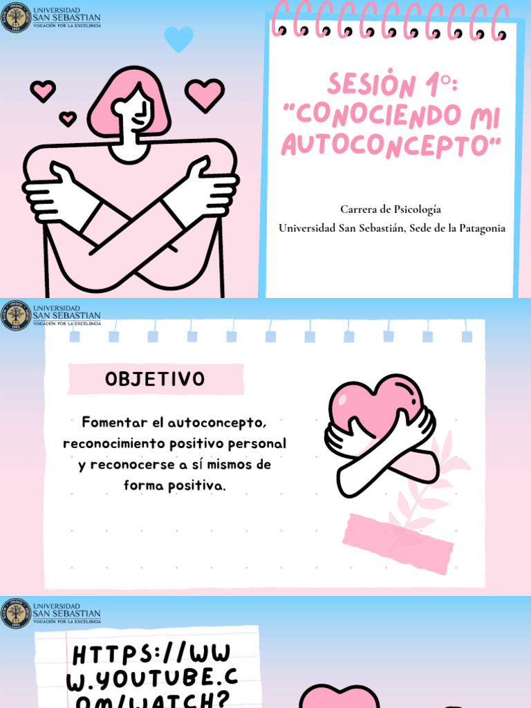 Sesión 1 “Conociendo mi autoconcepto” | PDF