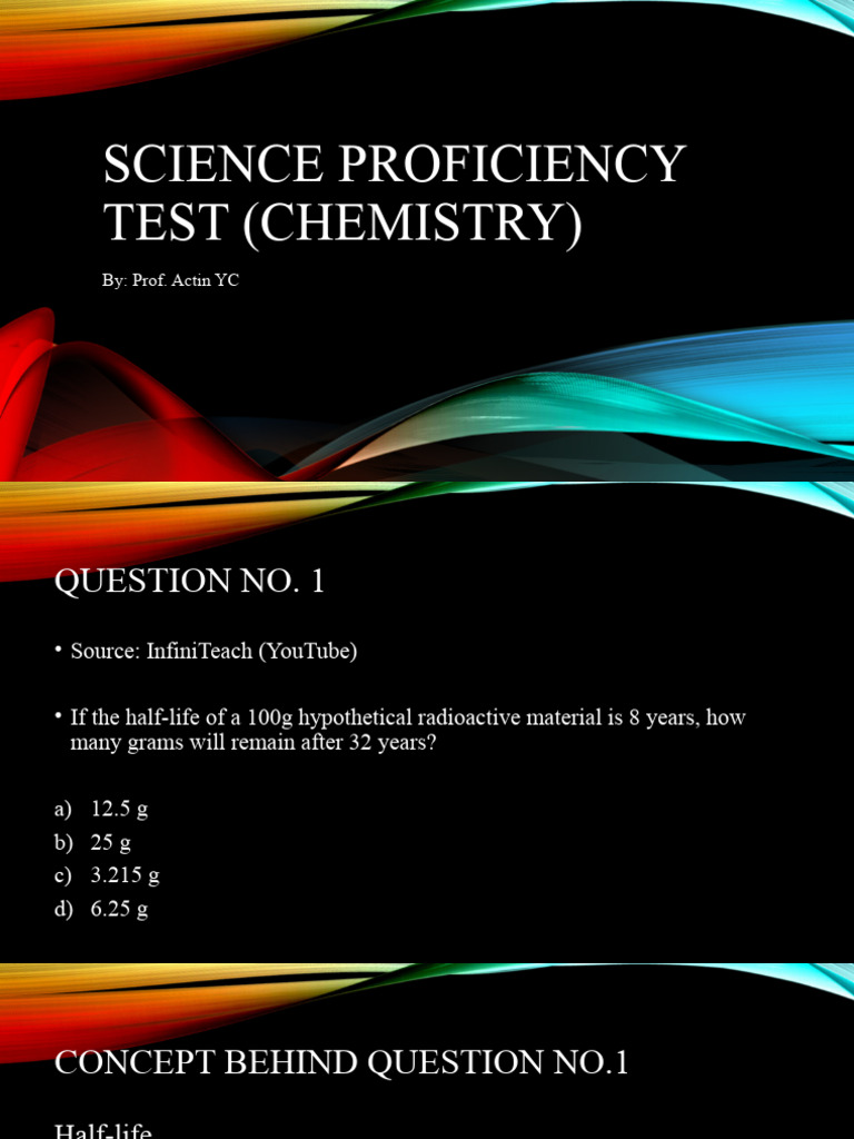 Chemistry Test Prep Guide | PDF | Chemical Polarity | Chemical Bond