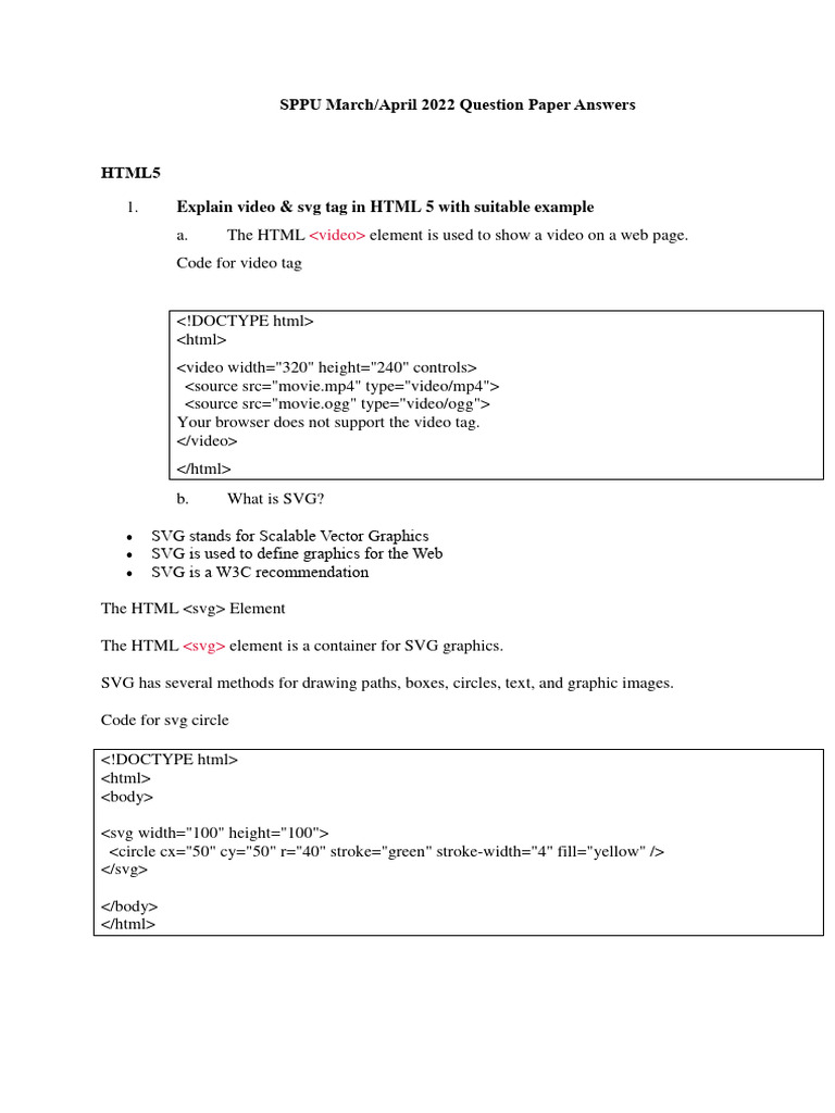 AIT Solution For Previous Exam | PDF | Http Cookie | Html Element