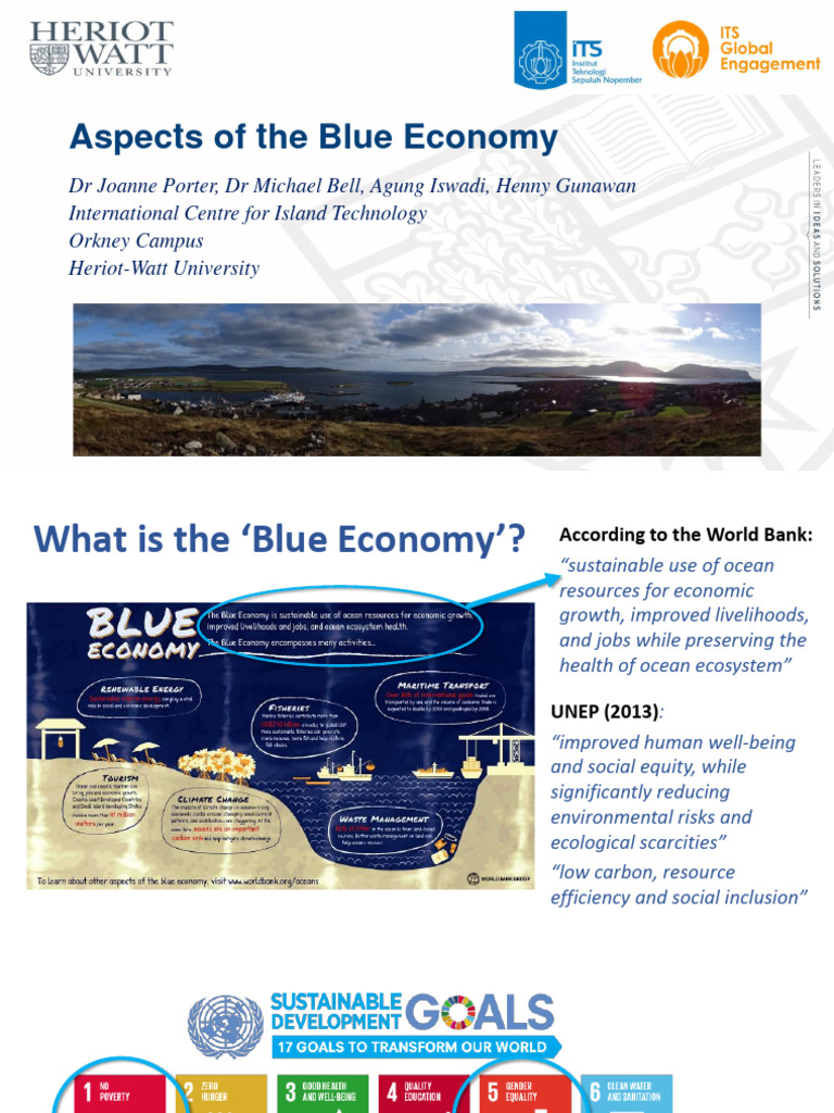 Materi Blue Energy Lecture-HWU | PDF | Oceans | Systems Ecology