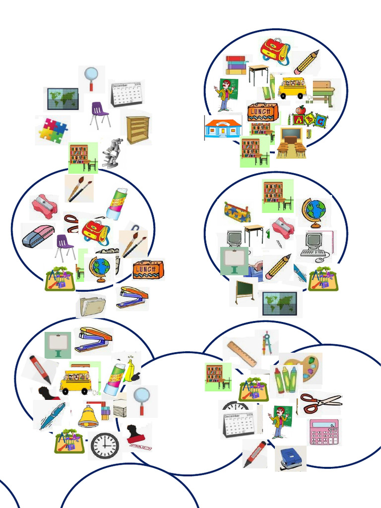 School Supplies Dobble Games - 119135 | PDF