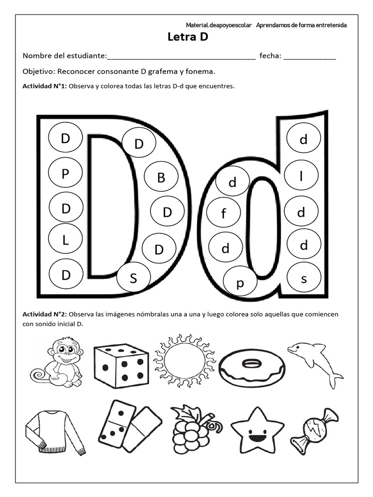 Letra D | PDF