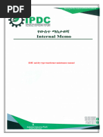 Dry Type Transformer Testing Manual | PDF | Transformer | Electrical ...