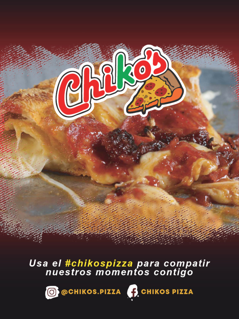 Chiko's Pizza Menú | PDF