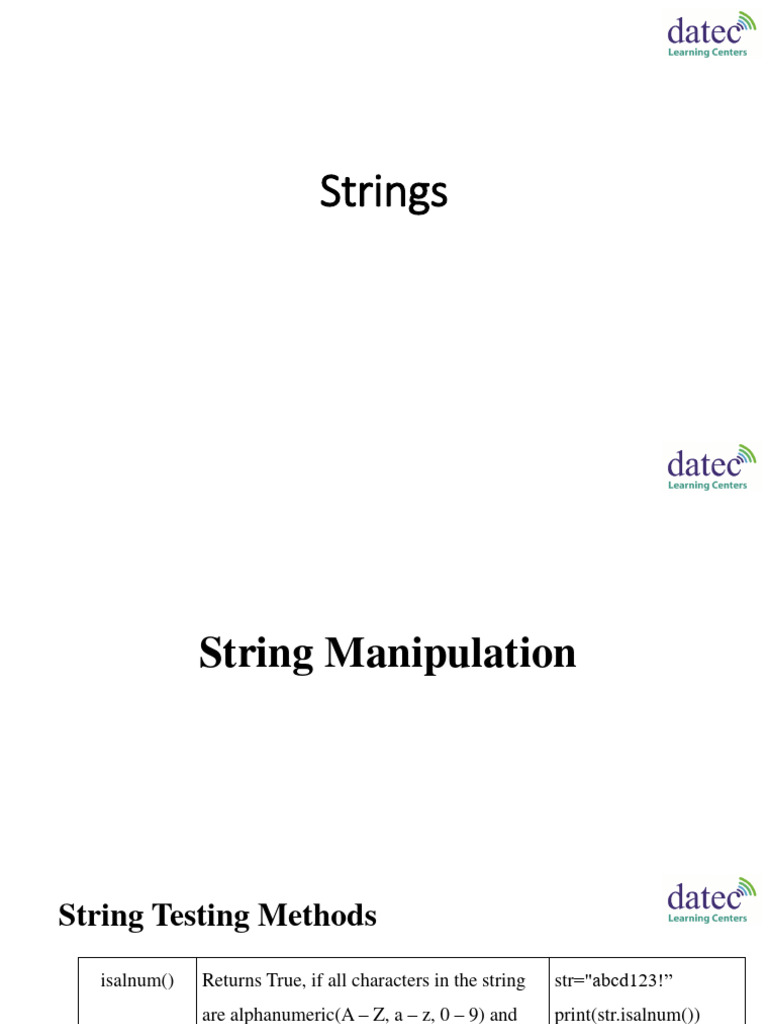 Strings Pdf String Computer Science Character Encoding
