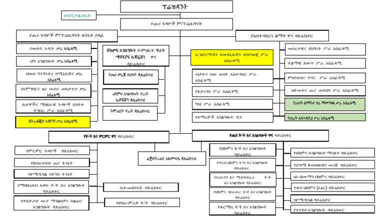 Teaching Hospitals Suggested Organogram 270923 | PDF