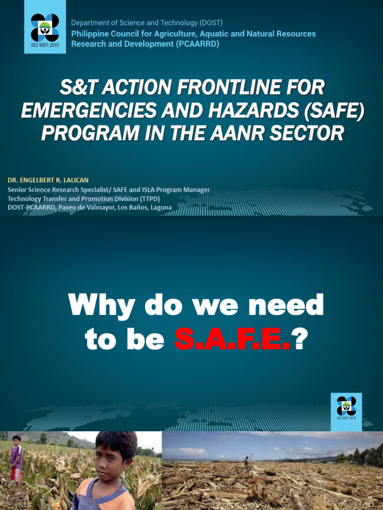 SAFE Program and ISLA Presentation July 19 2021 | PDF | Sustainability ...