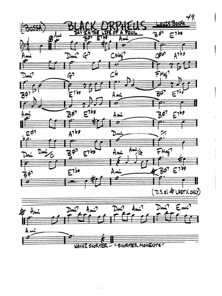 Black-Orpheus Bass | PDF