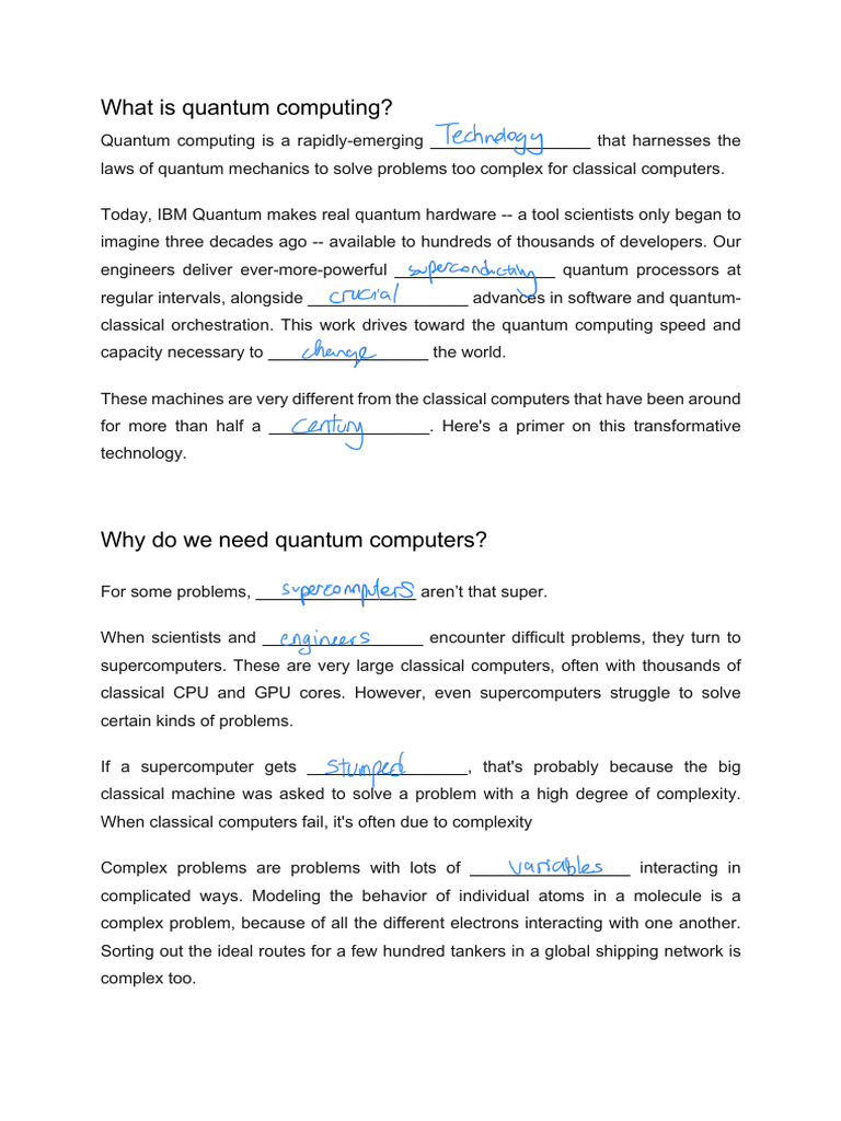 Quantum Computing Article | PDF | Quantum Computing | Quantum Mechanics