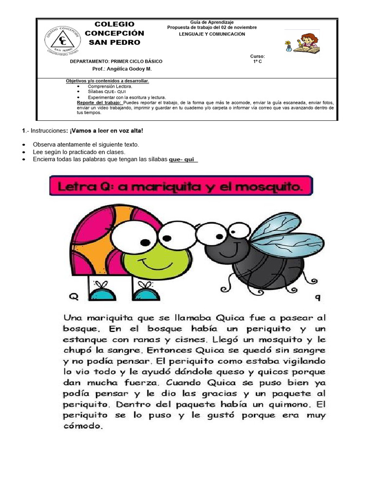 Actividades de Lectura para Preescolar | PDF