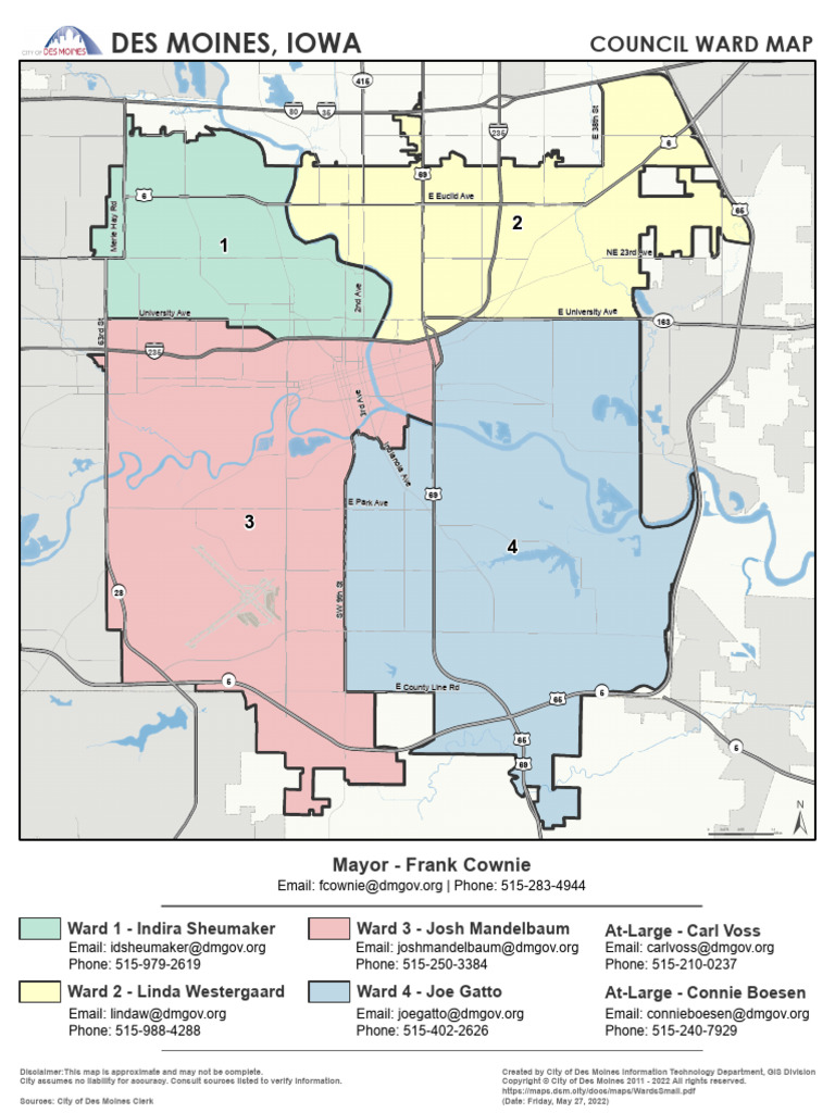 Wards Small | PDF | Des Moines