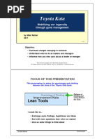 Toyota Way PDCA | PDF | Kata | Cognition