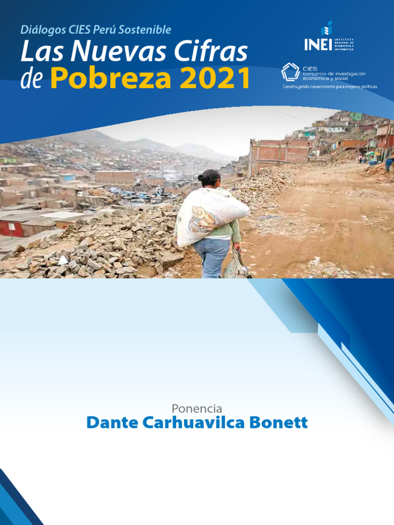 Las Nuevas Cifras De Pobreza En El Peru Pdf Inflación Pobreza