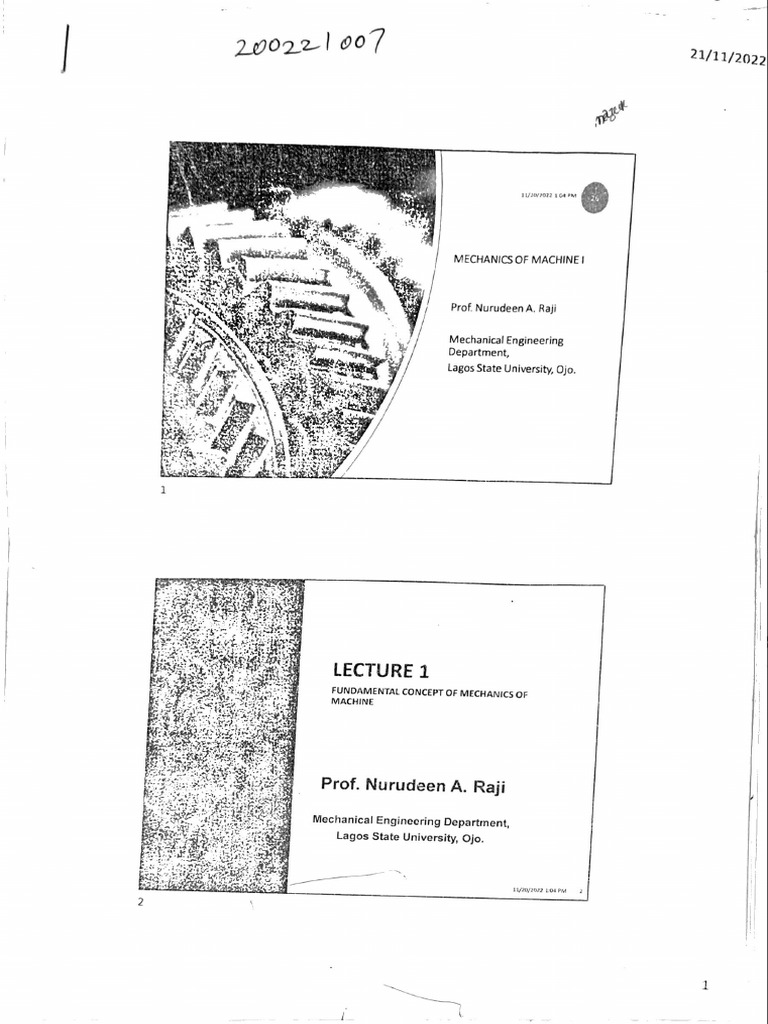 Lecture 1&2 | PDF Lecture 1&2 | PDF