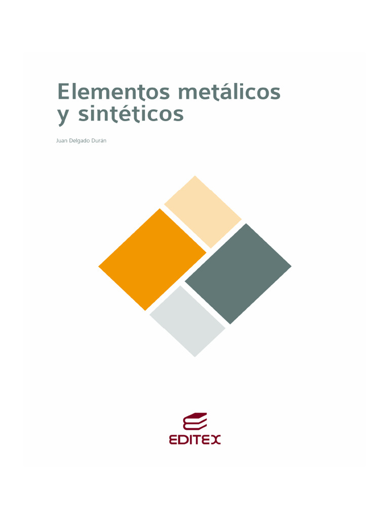 Elementos Metálicos y Sintéticos | PDF
