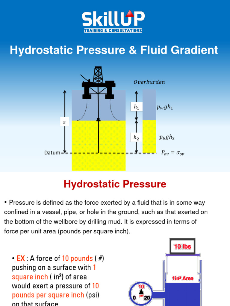 What Is Hydrostatic Pressure | PDF | Pressure | Density