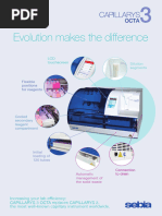 Sebia Capillarys 3 OCTA | PDF | Glycated Hemoglobin | Chemistry