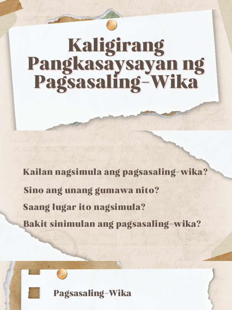 Pagsasaling Wika | PDF