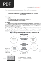 Learning Activity Sheets in Ap Quarter 2 Week 2 | PDF