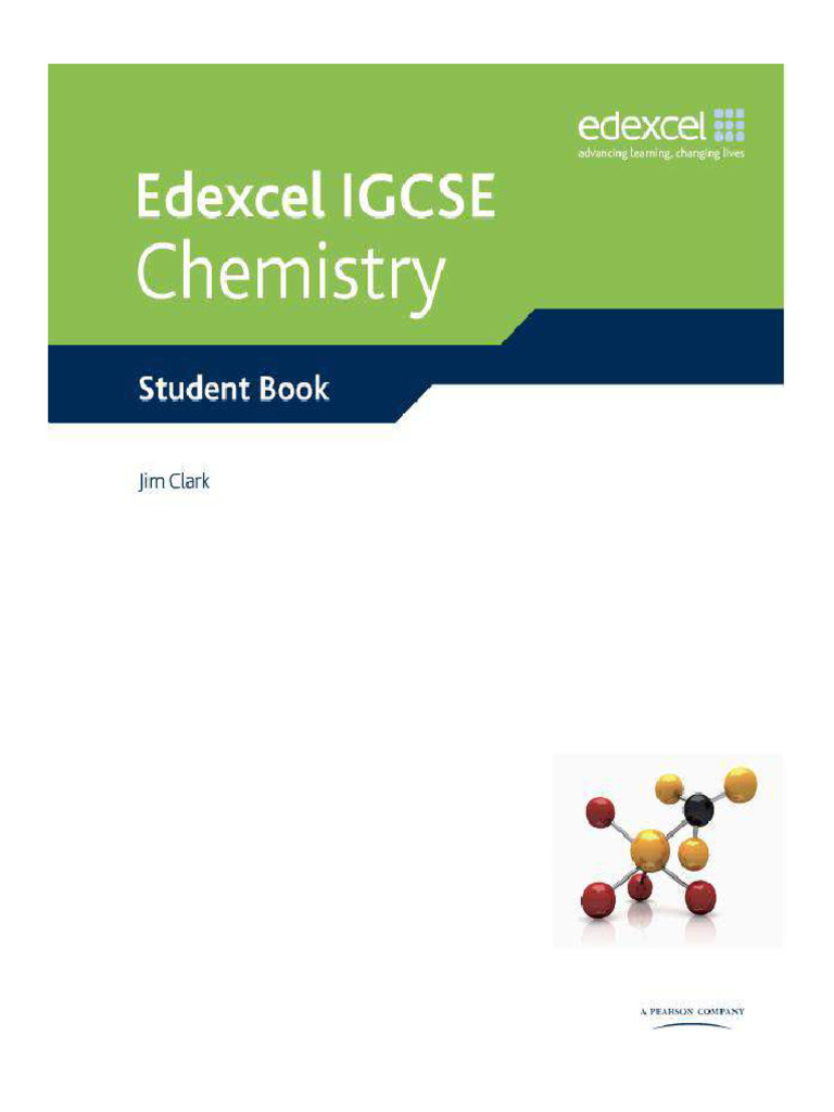 Edexcel Chemistry Igcse Student Book | PDF