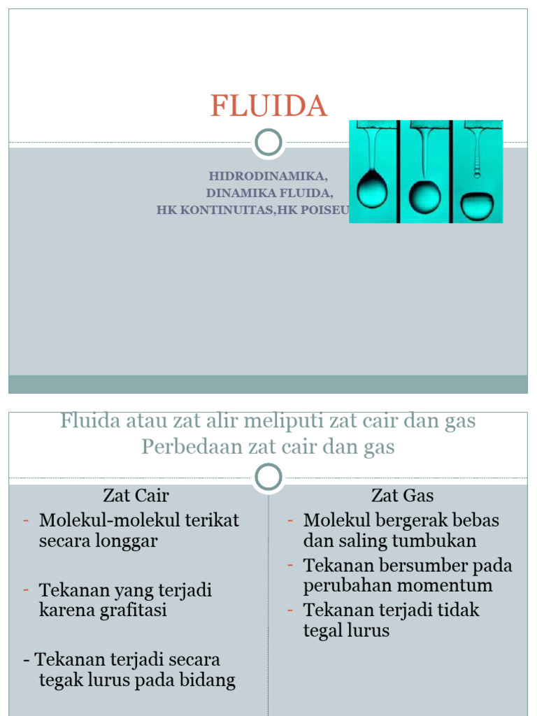 Fluida 1 | PDF | Kajian Bahasa Asing | Teknologi & Rekayasa