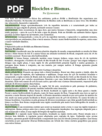 capa trabalho ciencias bioma brasileiro | PDF