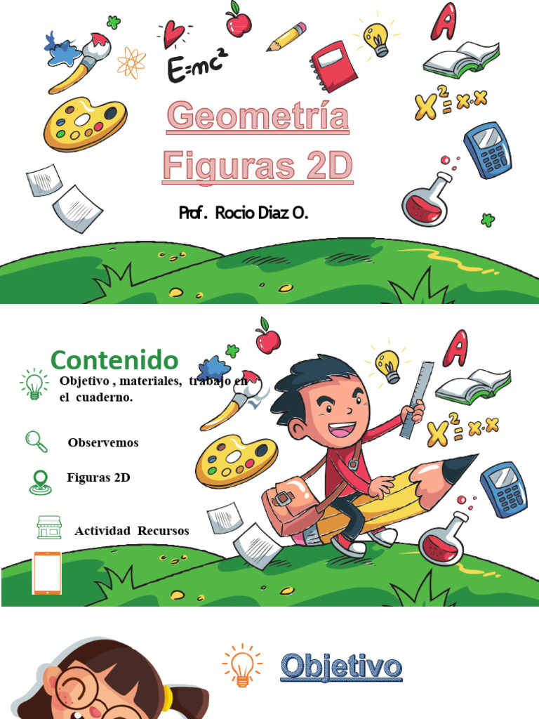 Geometría-figuras-2D-completo-general | PDF | Triángulo | Rectángulo