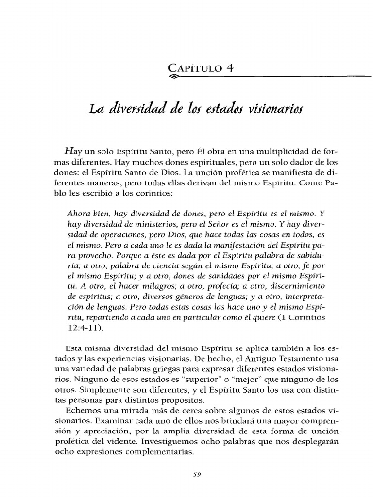 Cap 4 El Vidente | PDF